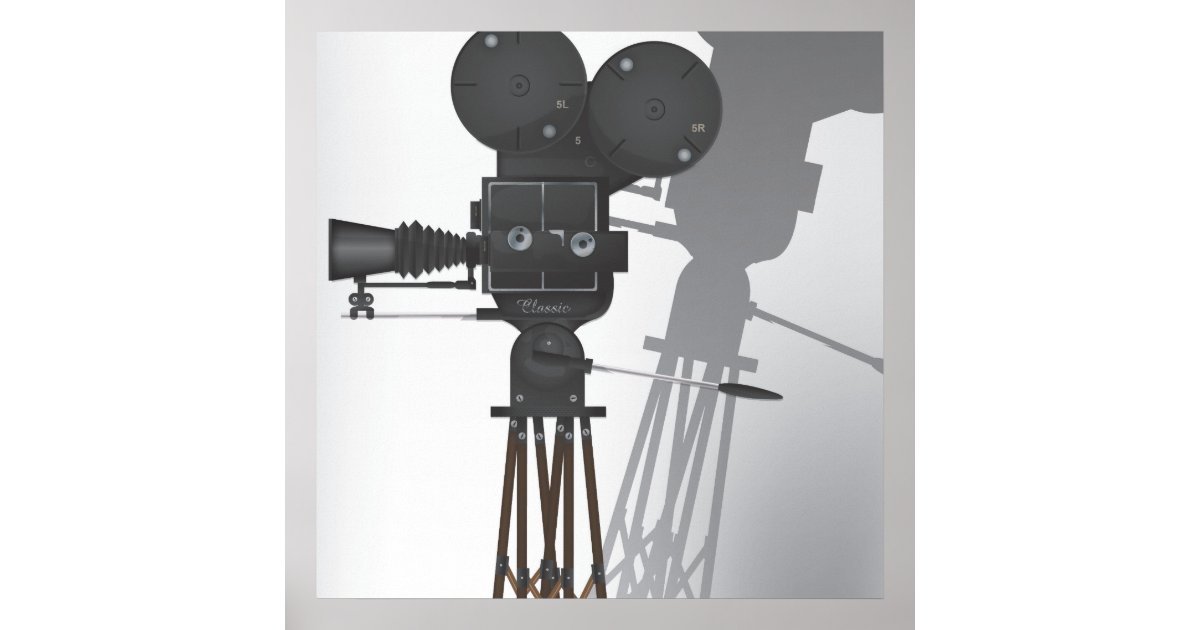 Lights! Camera! Action! Poster | Zazzle