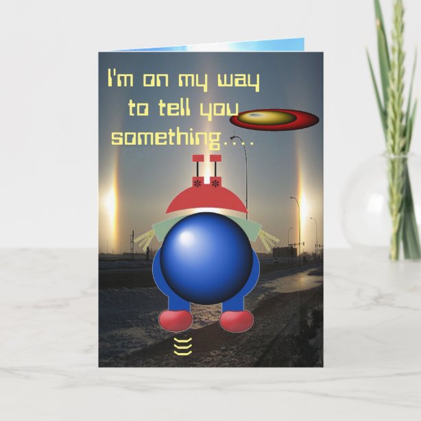 Alien Birthday Cards | Zazzle CA