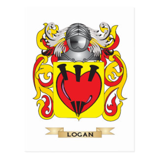 Logan Family Crest Postcards, Logan Family Crest Post Card Templates