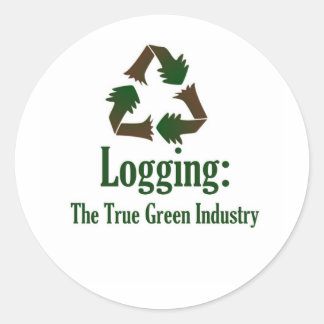 Logging Stickers, Logging Custom Sticker Designs