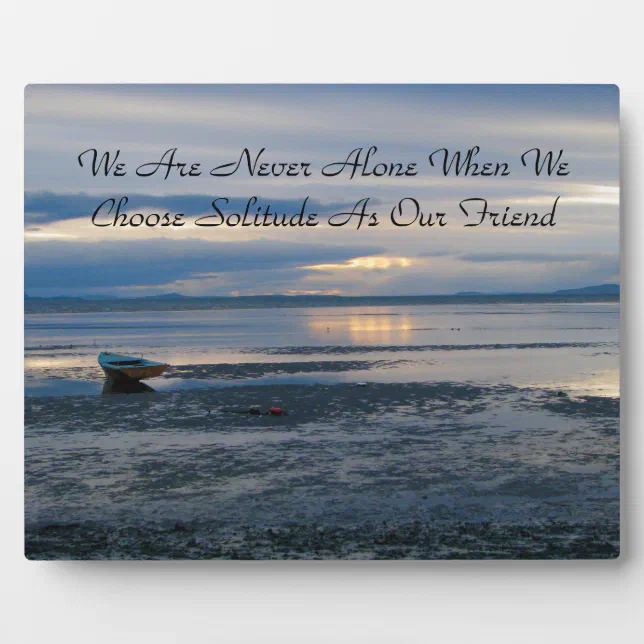 Low Tide In Birch Bay Plaque | Zazzle