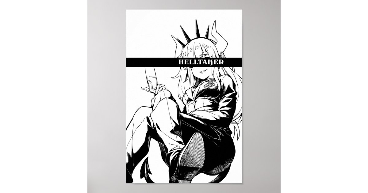 Lucifer Helltaker Poster | Zazzle