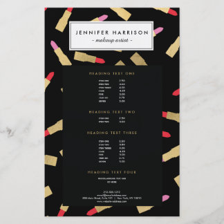 Girly Promotional Flyers, Girly Promotional Flyer Templates