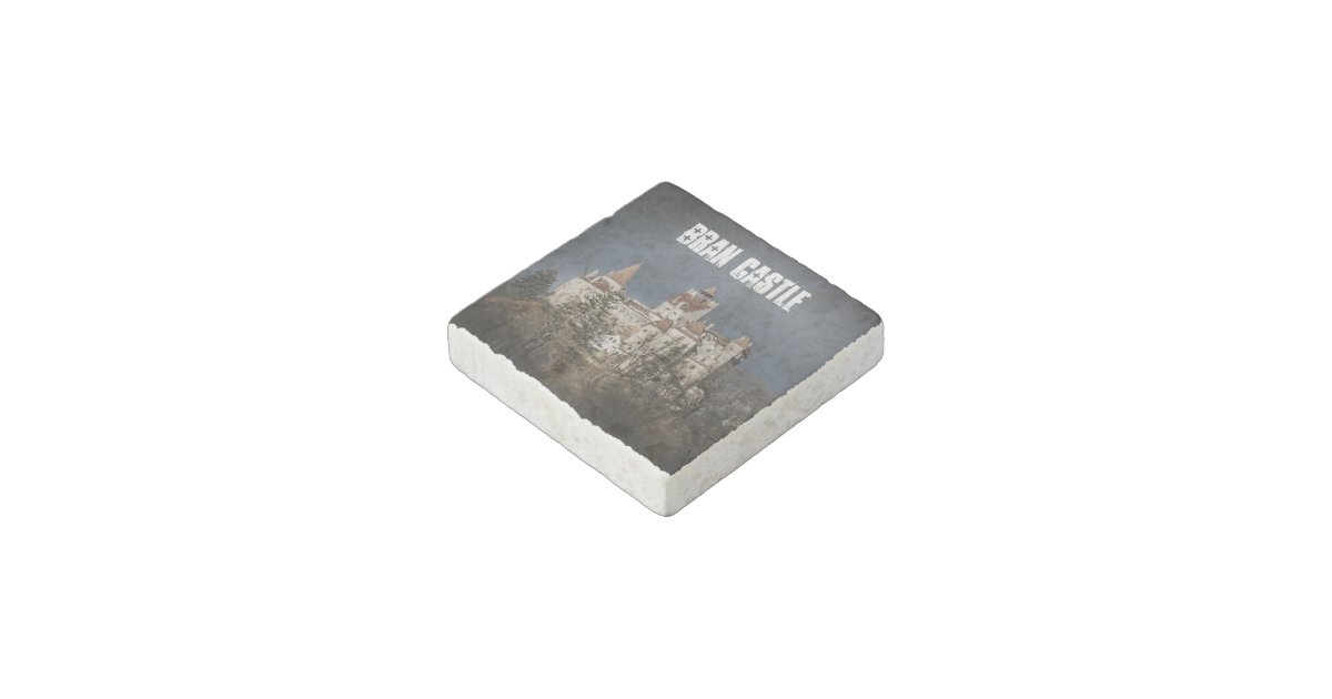 Magnet with Bran Castle, Transylvania | Zazzle