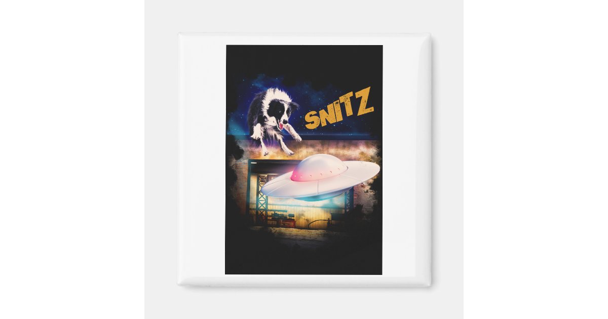 Magnet with Snitz from Bob's Saucer Repair | Zazzle
