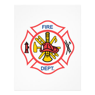 Fire Department Letterhead, Custom Fire Department Letterhead Templates