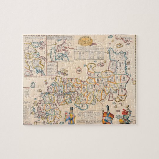 Map of Japan 3 Jigsaw Puzzle | Zazzle.ca