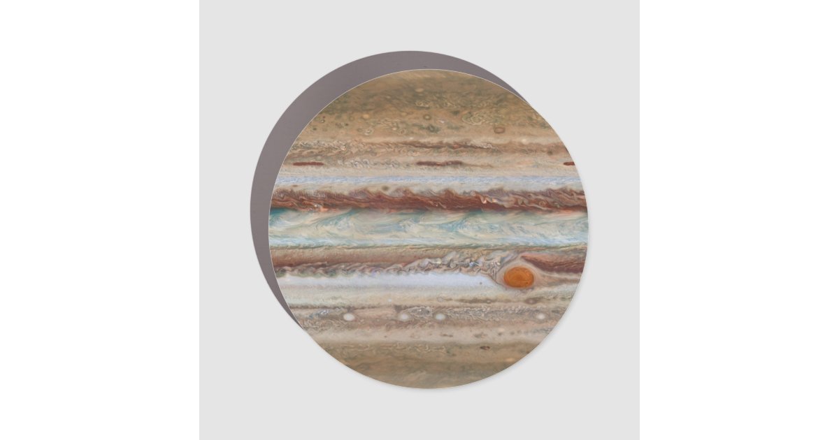 Map of Jupiter Car Magnet | Zazzle