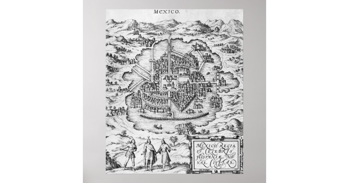 Map of Mexico Poster | Zazzle