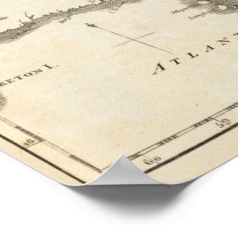 Map of Newfoundland Poster | Zazzle