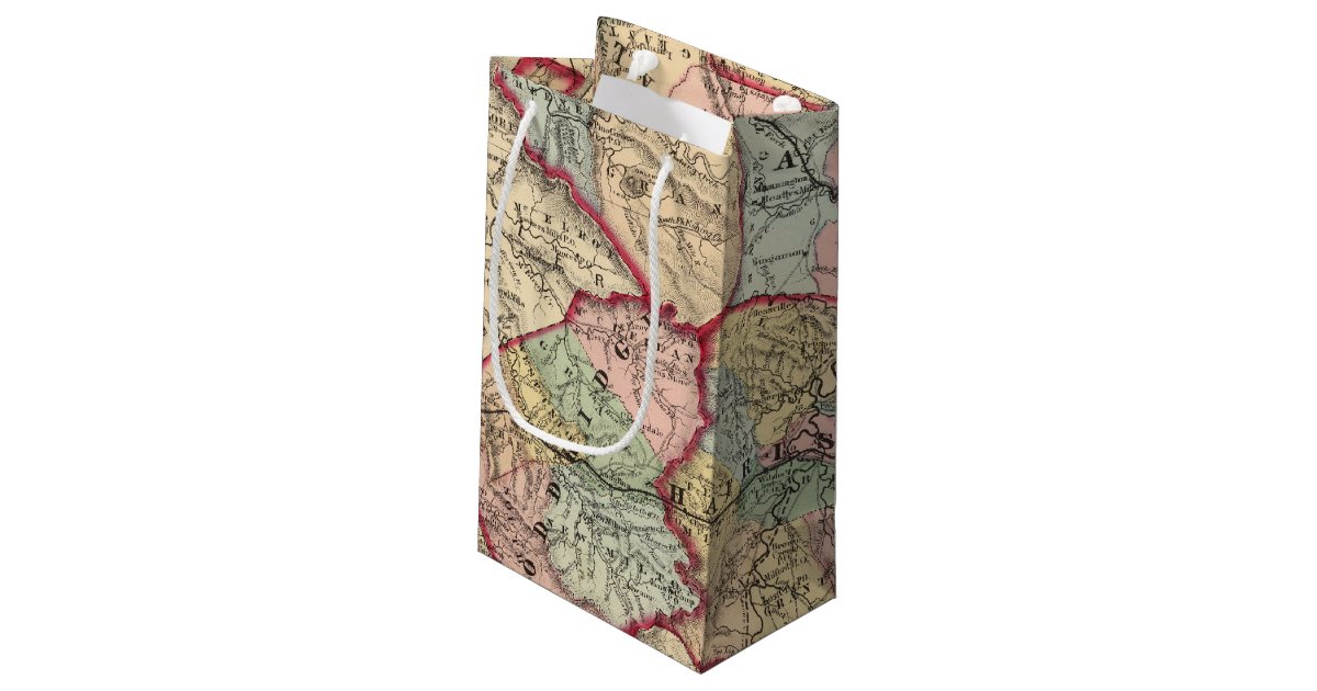 Map of Winfield, West Virginia Small Gift Bag | Zazzle
