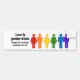 Marriage Equality Bumper Sticker | Zazzle