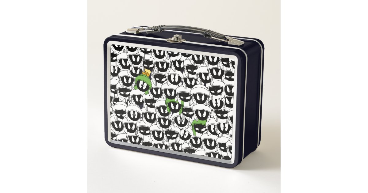MARVIN THE MARTIAN™ Pattern Metal Lunch Box | Zazzle