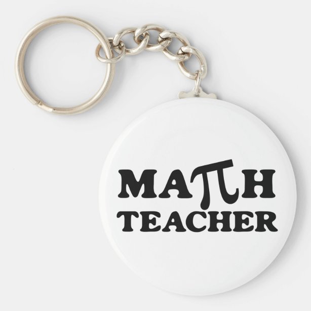 Math Keychains & Key Rings | Zazzle CA