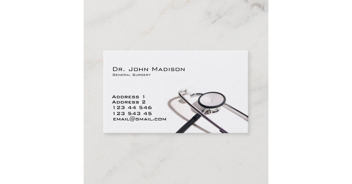 MD BUSINESS / Profile Card | Zazzle