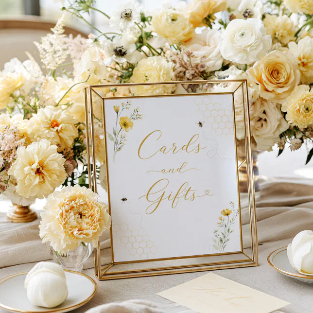 Meant to Bee Cards and Gifts Sign | Zazzle