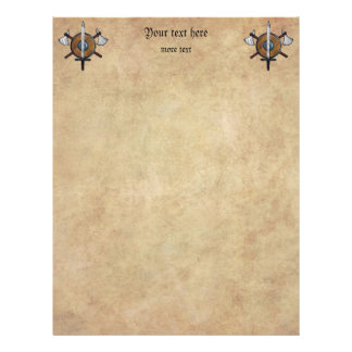 Medieval Letterhead, Custom Medieval Letterhead Templates