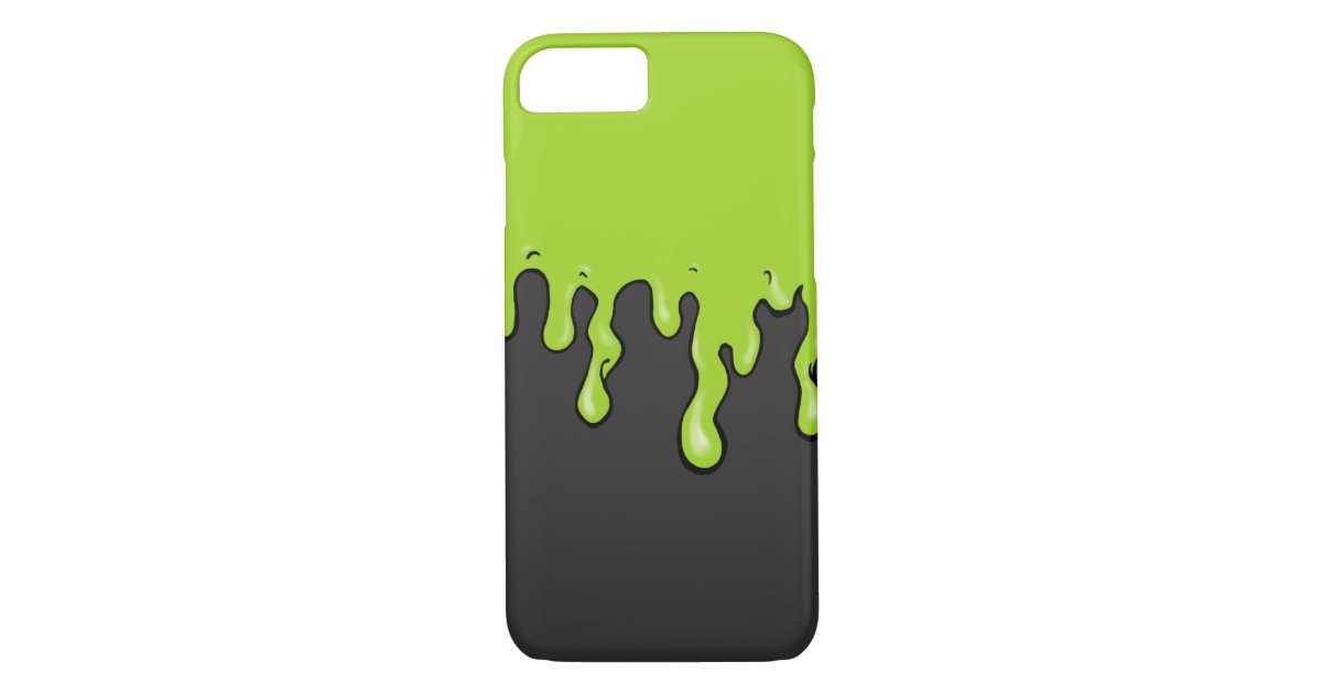 Mega Slime Drip (Customizable Slime Colour) Case-Mate iPhone Case | Zazzle