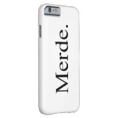 Merde Iphone 6/6s phone case for ballet dancers | Zazzle