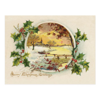 Custom Merry Christmas Postcards | Zazzle.ca