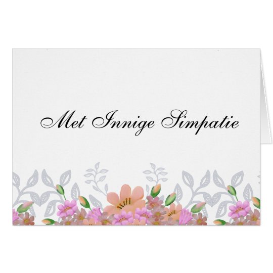 Met Innige Simpatie | Zazzle.ca