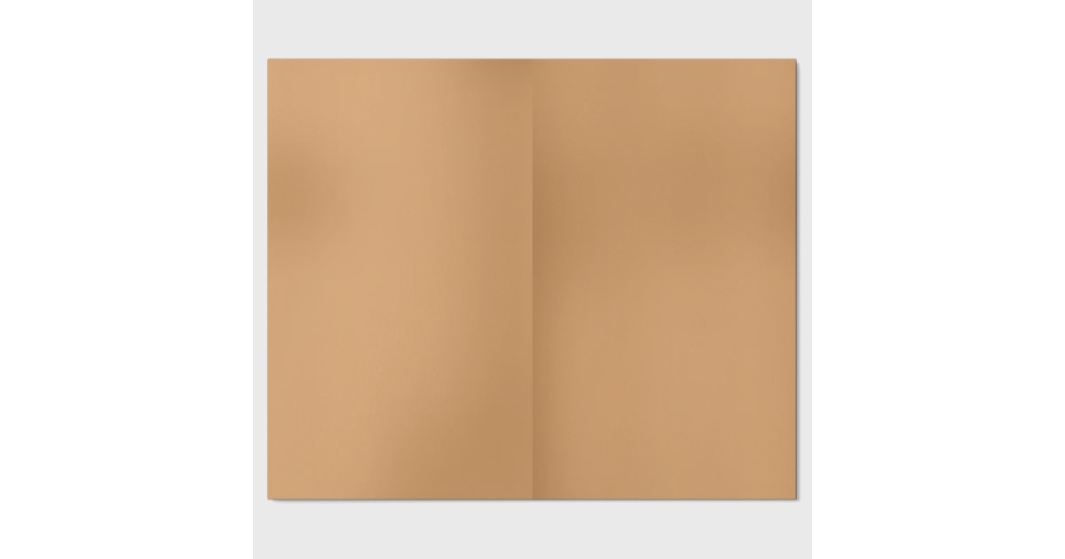 Metallic Bronze-Coloured Wrapping Paper | Zazzle