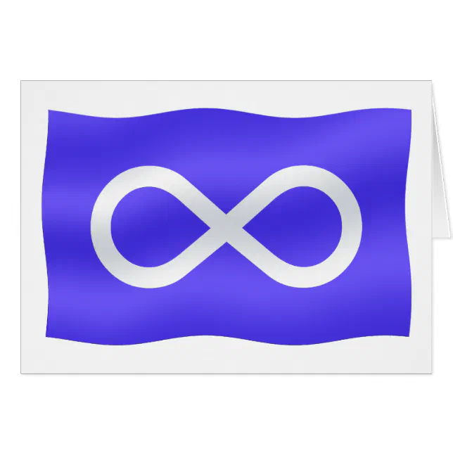 Metis Flag Card Native Art First Nations Card | Zazzle
