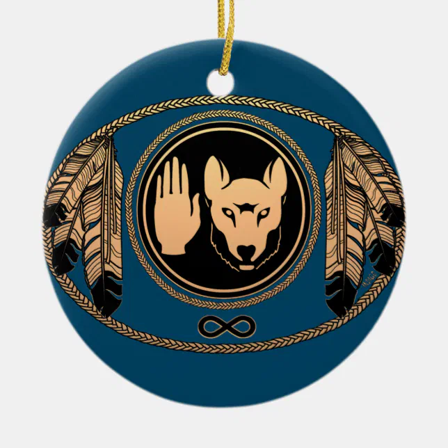 Metis Pride Art Ornament First Nations Keepsakes | Zazzle