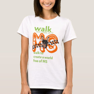 Multiple Sclerosis Walk T-Shirts & Shirt Designs | Zazzle.ca