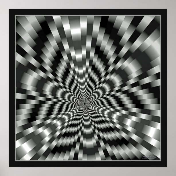 Optical Illusion Posters, Prints & Poster Printing | Zazzle CA