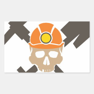 Custom Coal Miner Stickers | Zazzle.ca