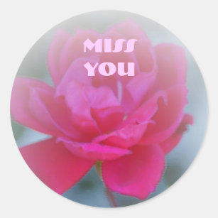 Miss You Stickers | Zazzle CA