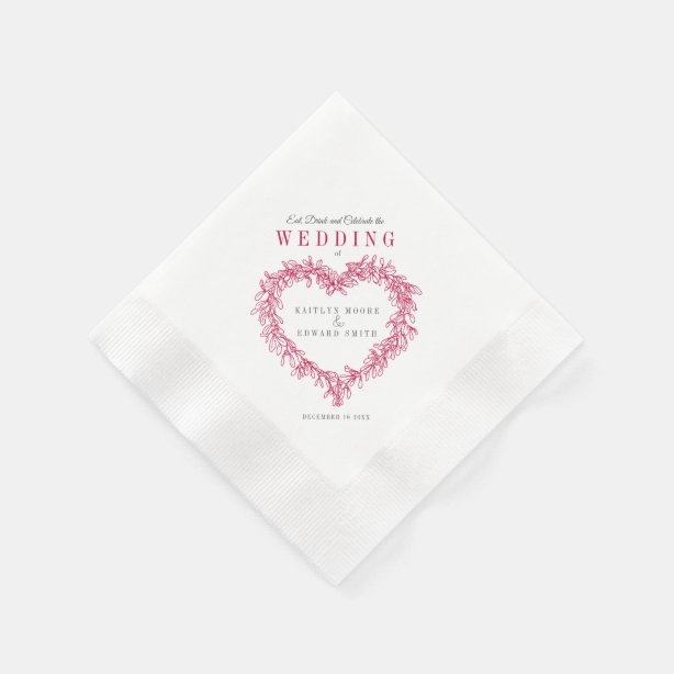 Line Drawing Napkins | Zazzle.ca