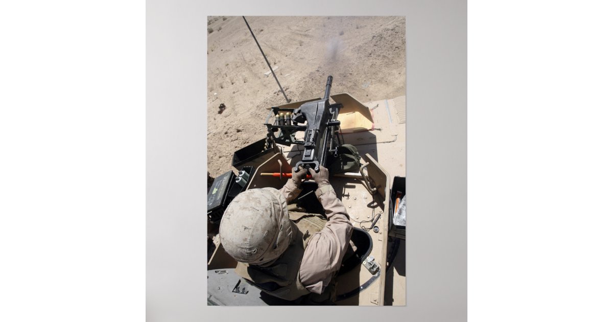 MK-19 automatic grenade launcher Poster | Zazzle