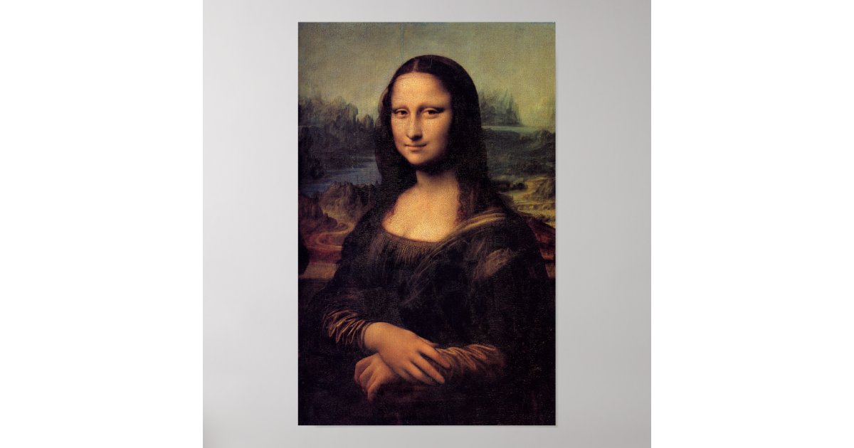 Mona Lisa Poster | Zazzle