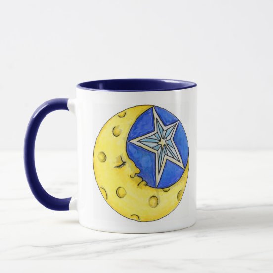 Blue Moon Coffee & Travel Mugs | Zazzle CA