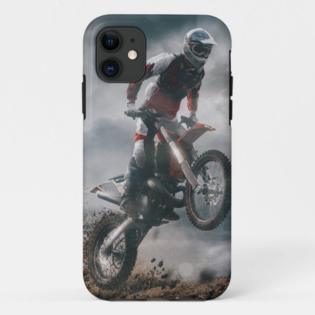 Dirt Bike iPhone Cases & Covers | Zazzle CA