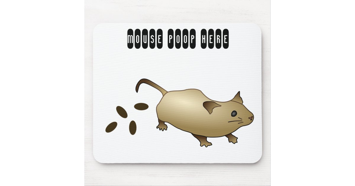 mouse, rat poop 3, rat poop 2, rat poop 1, rat ... mouse pad | Zazzle