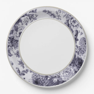 Toile Plates | Zazzle CA