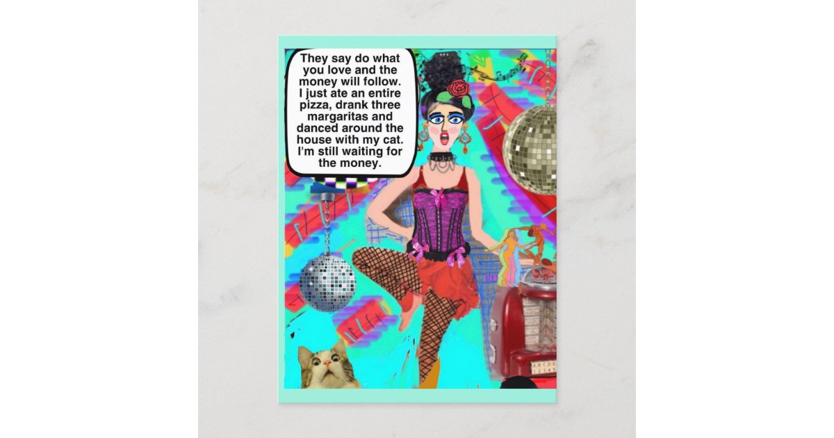 MULTI PURPOSE CARD BY BAD GIRL ART | Zazzle
