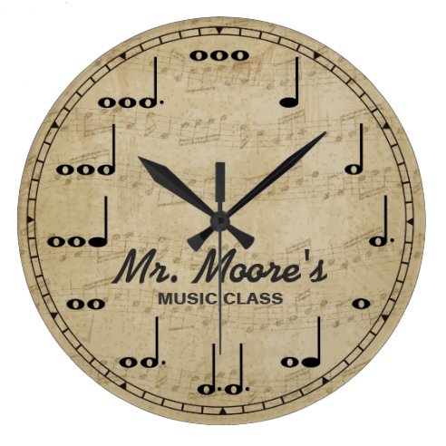 Musical Wall Clocks | Zazzle.ca
