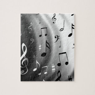 Music Notes Jigsaw Puzzles | Zazzle.ca