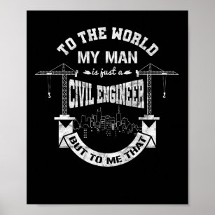 Civil Engineering Posters, Prints & Poster Printing | Zazzle CA