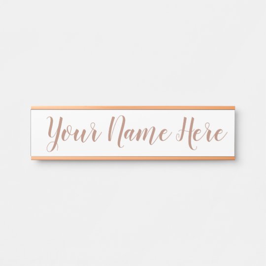 Name plate for work | Zazzle.ca
