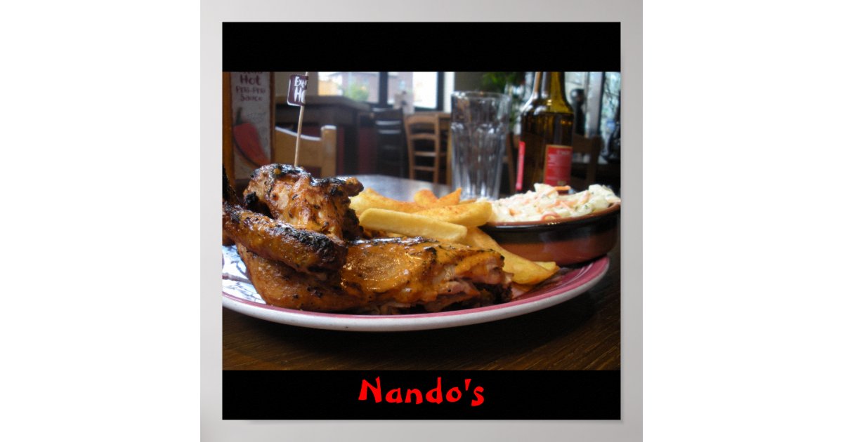 nando's, Nando's Poster | Zazzle