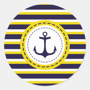 Anchor Stickers | Zazzle CA