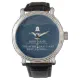 Nautical Personalized lighthouse Boat Navy Blue Watch | Zazzle