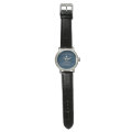 Nautical Personalized lighthouse Boat Navy Blue Watch | Zazzle