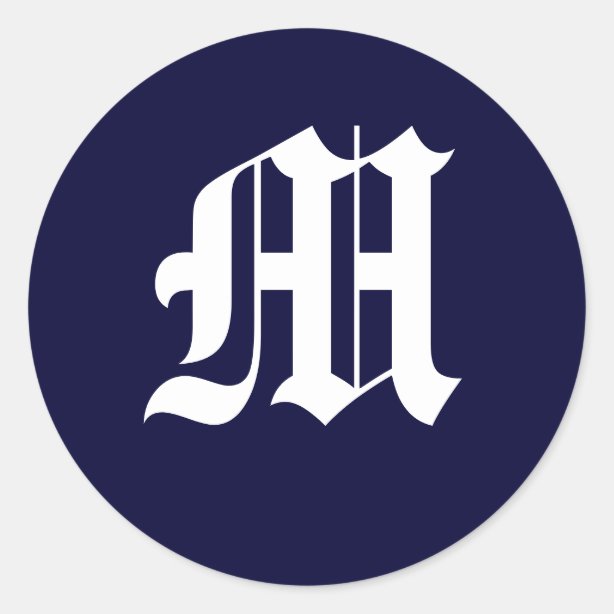 Letter M Stickers | Zazzle CA