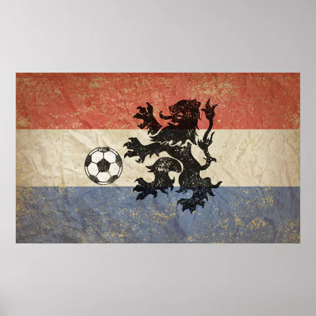 Netherlands Soccer Poster | Zazzle